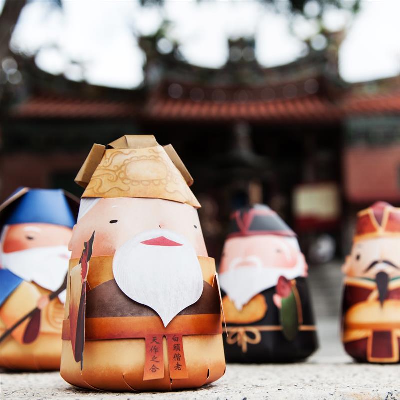 摩X創意【台南神威-府城四大月老】DIY紙公仔：說姻緣- TAAZE 讀冊生活