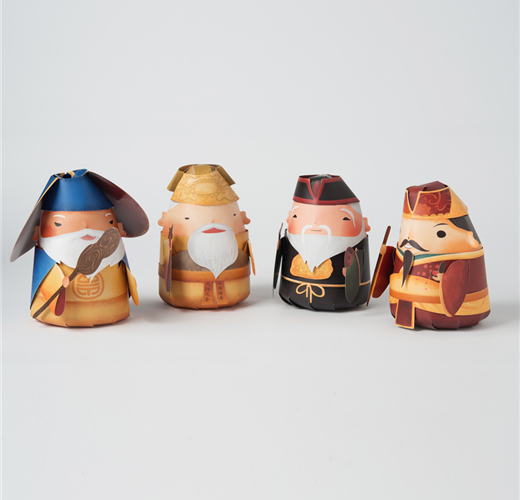 摩X創意【台南神威-府城四大月老】DIY紙公仔：說姻緣- TAAZE 讀冊生活