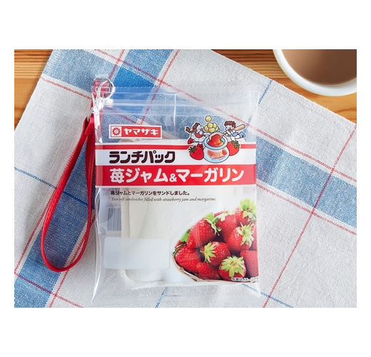 山崎麵包品牌特刊：附午餐三明治造型收納包（草莓果醬＆奶油Ver.）- TAAZE 讀冊生活