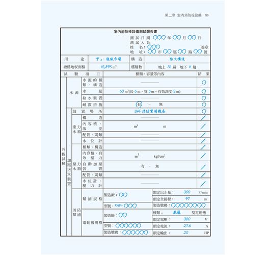 2024【含檢查表填寫說明及範例】消防機關辦理建築物消防安全設備審查及查驗基準（消防設備師士／各機關執法人員／管理權人／防火管理人