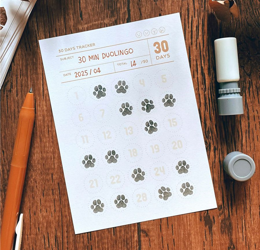 Dimanche 30天目標打卡套組/ 貓咪- TAAZE 讀冊生活